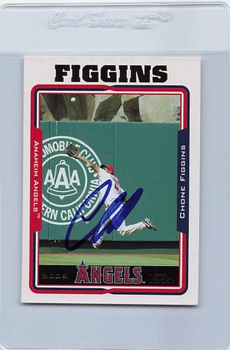 2005 Topps #51 Chone Figgins Angels Signed Auto *G9940 | eBay