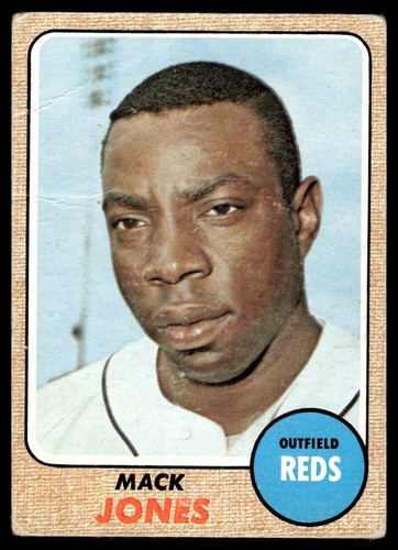 1968 Topps Mack Jones Cincinnati Reds #353 | eBay