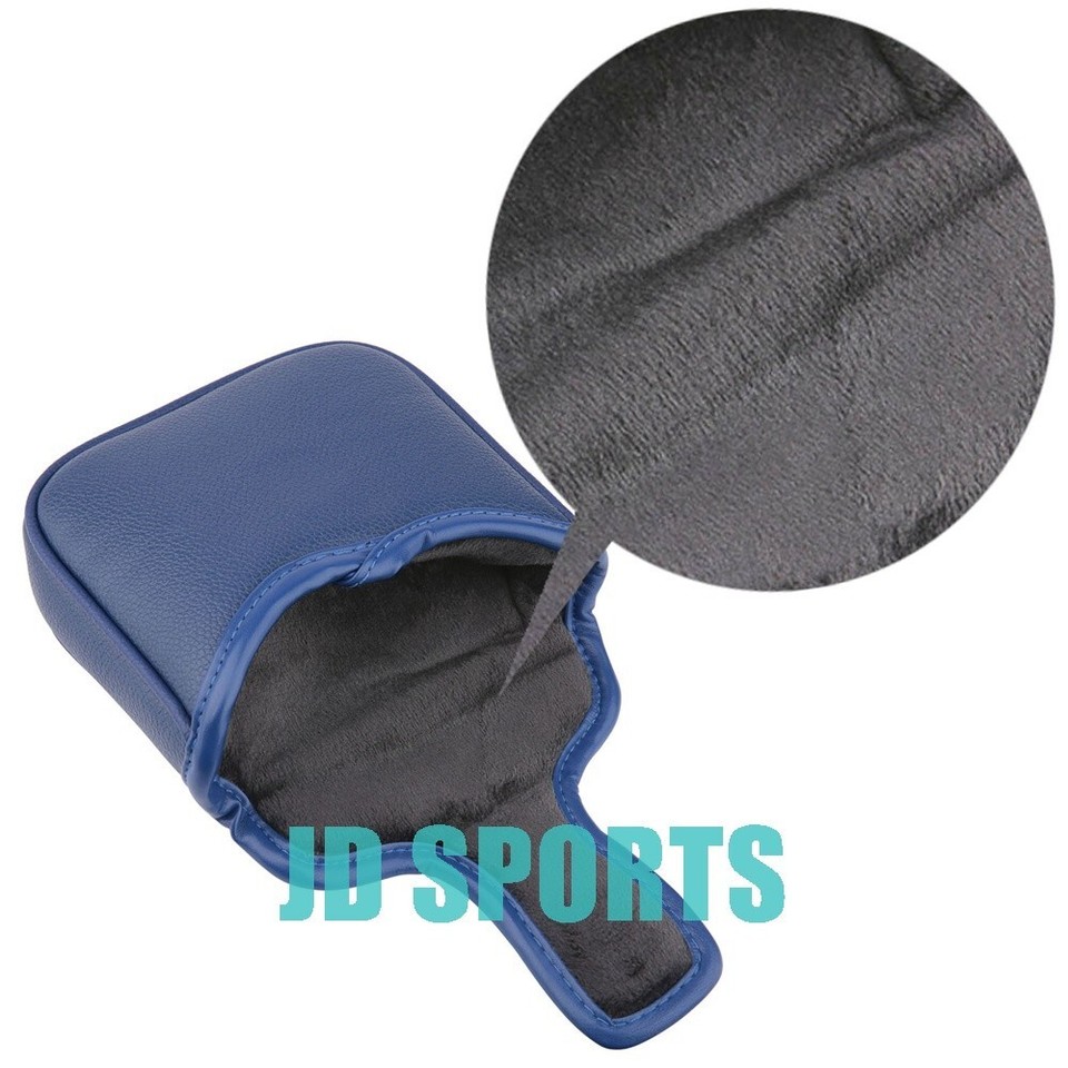 Soft Leather Golf Square Mallet Putter Head Cover with Magnetic Closure ...