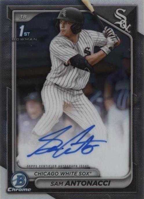 2024 Bowman Draft - Chrome Prospect Autographs Sam Antonacci #CPA-SA ...