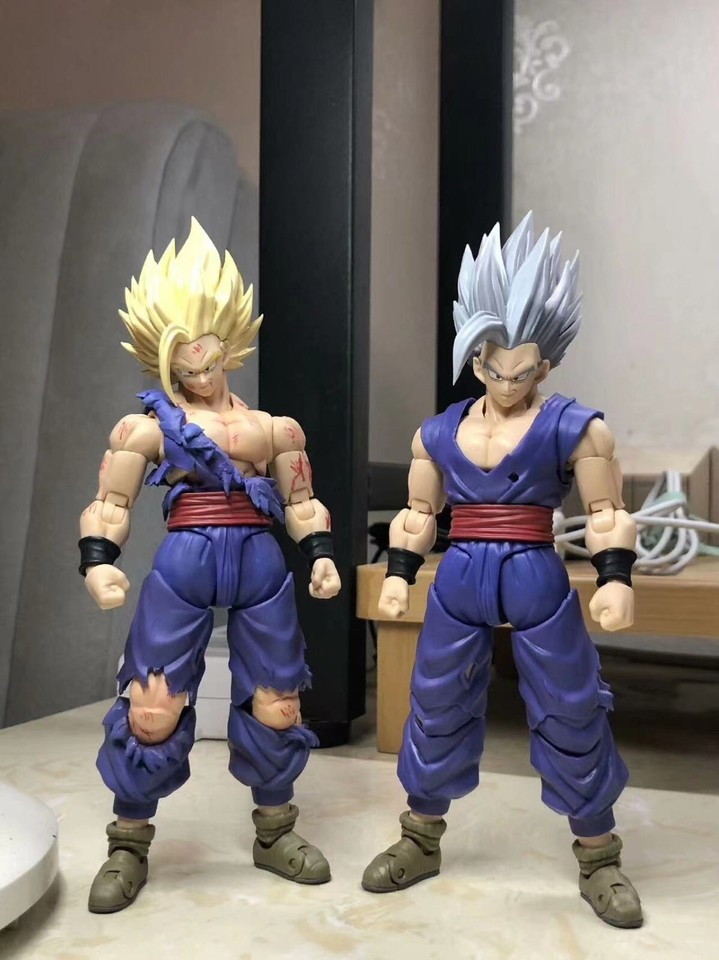 custom Dragon Ball Z SHF s.h.figuarts gohan ssj2 shf figure Action ...