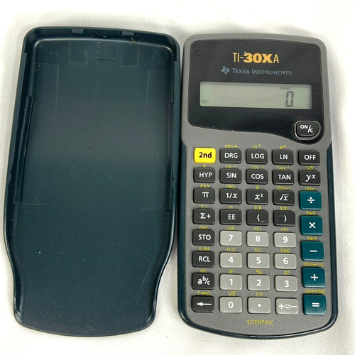Texas Instruments Model TI-30XA Scientific Calculator- Tested Works | eBay