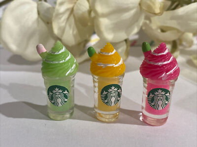 Lps 3 PC Starbucks Frapuccino Lot LPS LOL BARBIE MLP MH DOLL ...