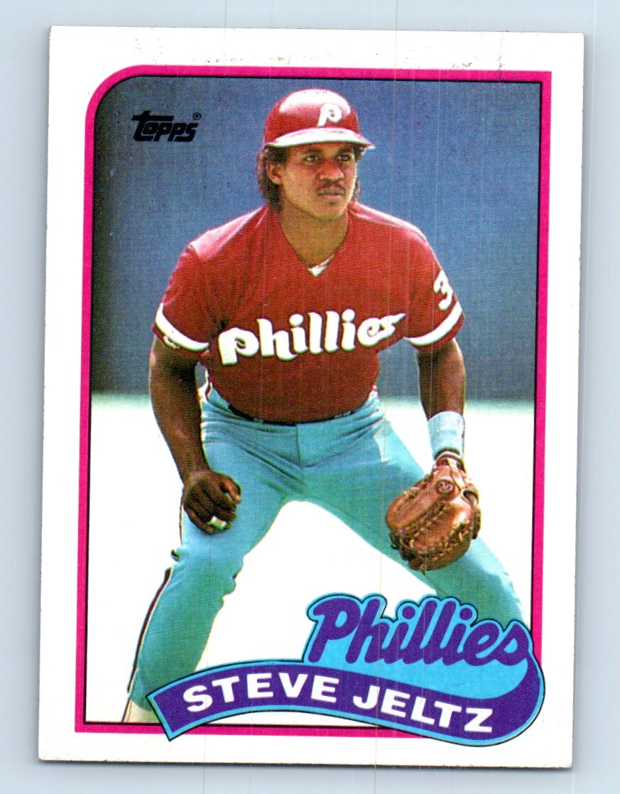 1989 Topps Steve Jeltz Philadelphia Phillies #707 | eBay