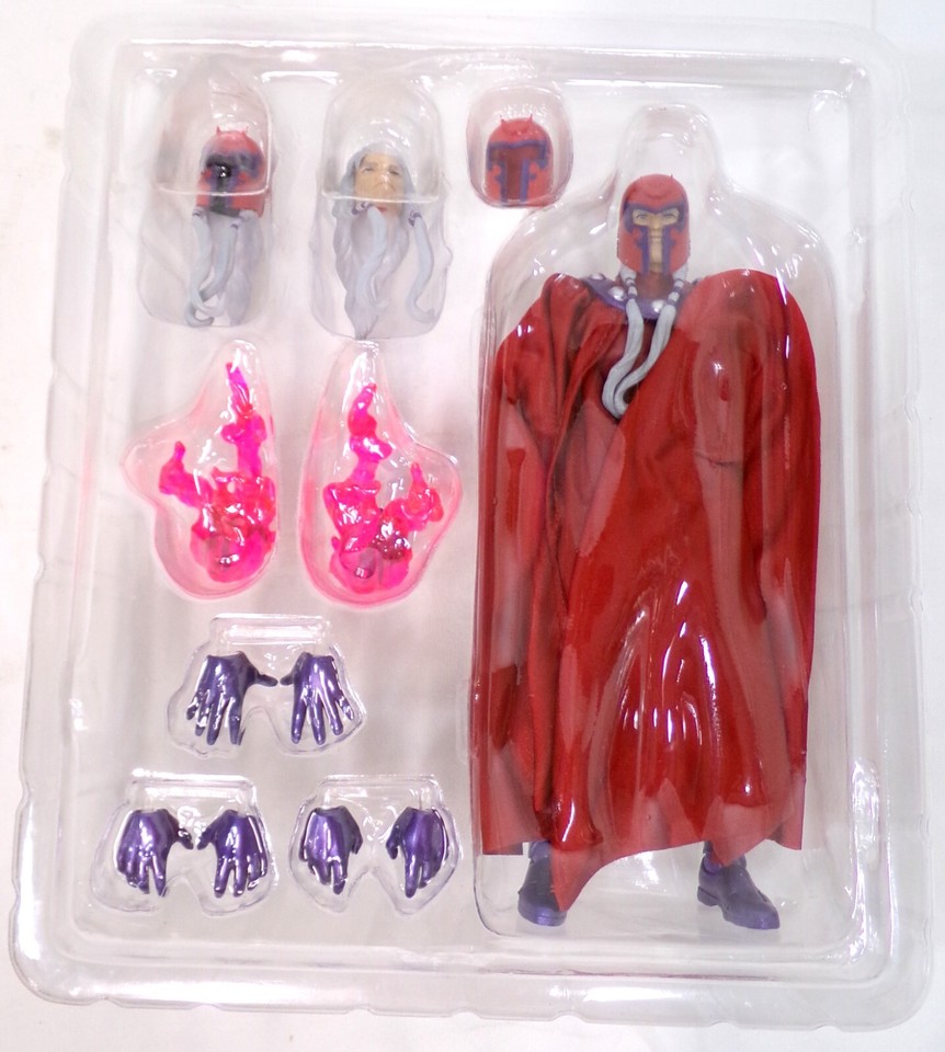 Medicom MAFEX 128 X-Men Magneto Comic Version 6" Figure with Box | eBay