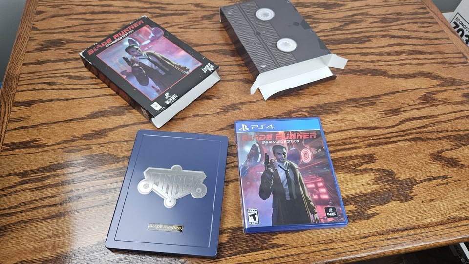 Blade Runner: Enhanced Edition [VHS Edition] SDCC for Playstation 4 ...