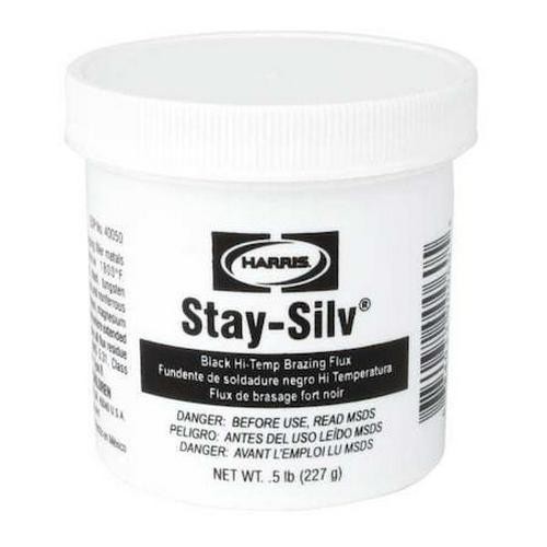 Harris Stay Silv Black Brazing Flux 5lb Jar Powder Soldering Paste High ...