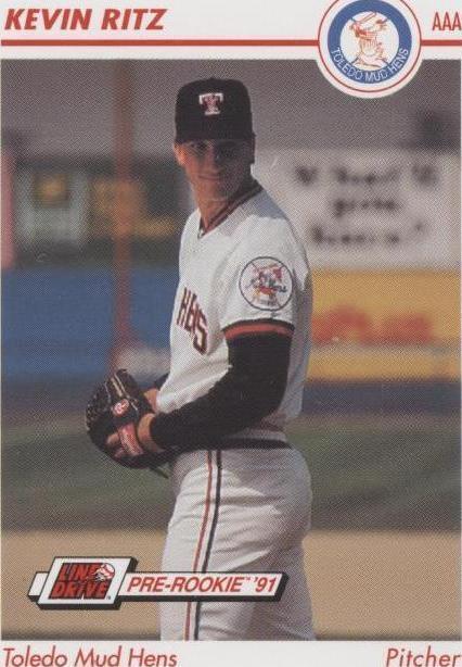 1991 Line Drive Pre-Rookie - AAA Kevin Ritz #596 for sale online | eBay
