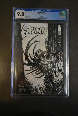 Spawn 316 Capullo McFarlane 1:5 BW Variant CGC 9.8 4102984013 | eBay