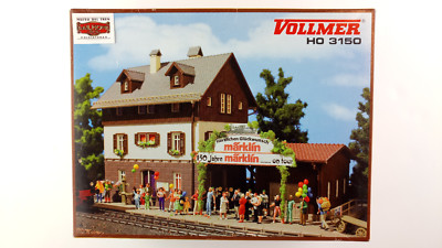 Vollmer H0 3150 - Station Aniv. Marklin - Comment Neuf - Kit En Boîte ...