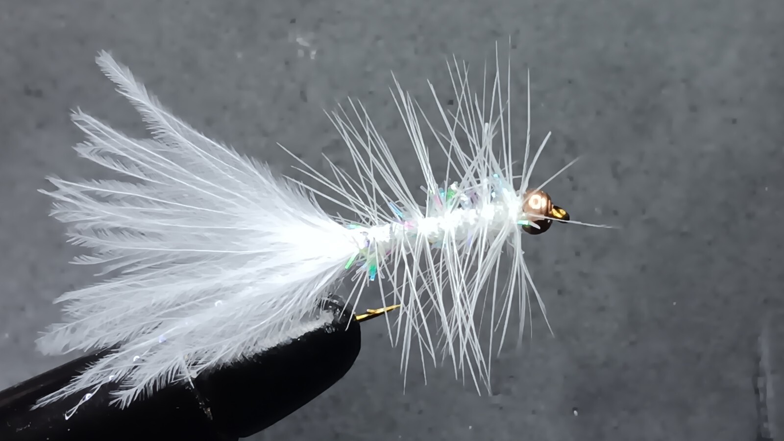 1 DOZEN BEAD HEAD WHITE ICE CHENILLE WOOLLY BUGGERS FOR FLY FISHING-WOO ...