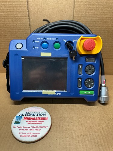 NEW SANKYO OP5000 ROBOT CONTROLLER TEACH PENDANT S/N: B16409127D SHIPS ...