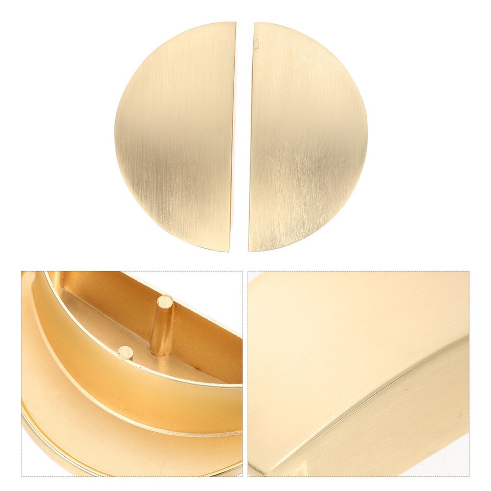 2 Pcs Half Round Handle Kitchen Cabinet Hardware Vintage Handles | eBay UK