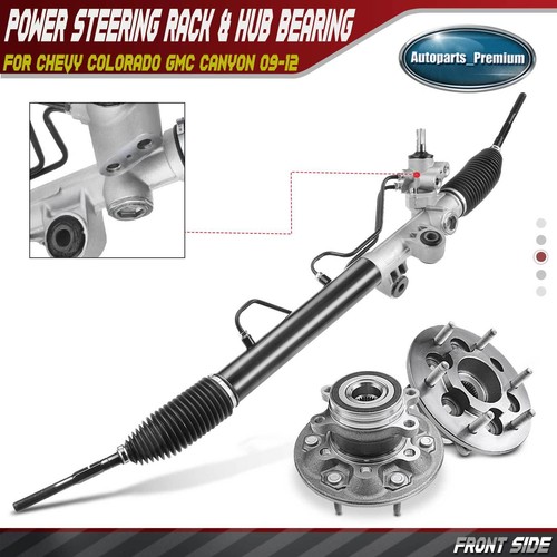 Front Rack and Pinion & Hub Bearing Kit for Chevrolet Colorado GMC ...