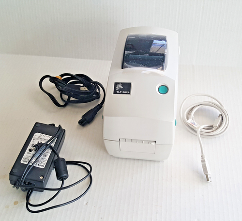 ZEBRA TLP 2824 + Labels & All Cords LABEL PRINTER 90884 | eBay