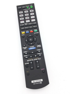 NEW Remote Control For SONY STR-DH540 STR-DH540B RM-AAU117 STR-DH740 AV ...