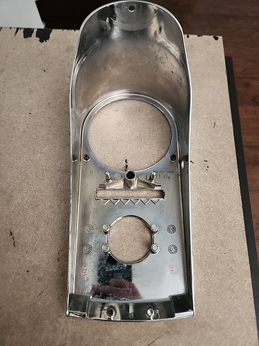 Harley Davidson Softail Console #71273-00A with Speedometer Untested | eBay