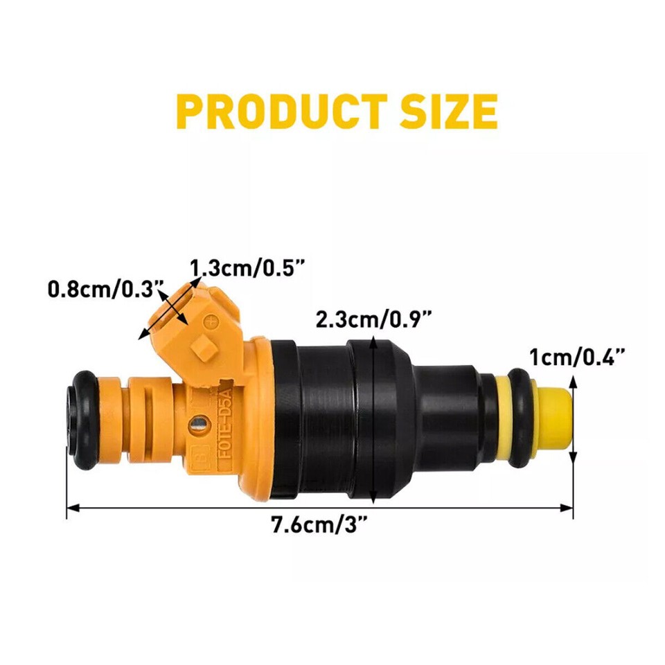 8X BOSCH OEM Upgrade Fuel Injectors For Ford F150 F250 F350 0280150718 ...