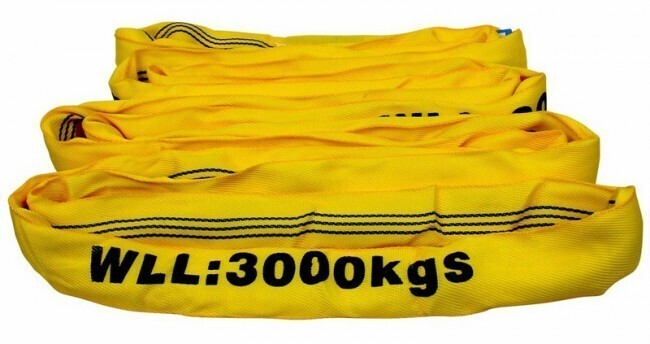 2 Metres x 66mm 3000 kg Mega Round Sling Beaver MRS3000X2 | eBay