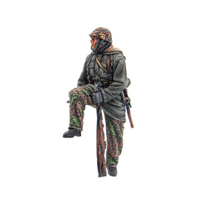 First Legion 1/30th scale BB067 German Waffen SS Sitting with K98 | eBay