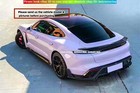 Carbon Fiber Rear Spoiler Tail Trunk Wing Lip 1PCS For Porsche Taycan ...