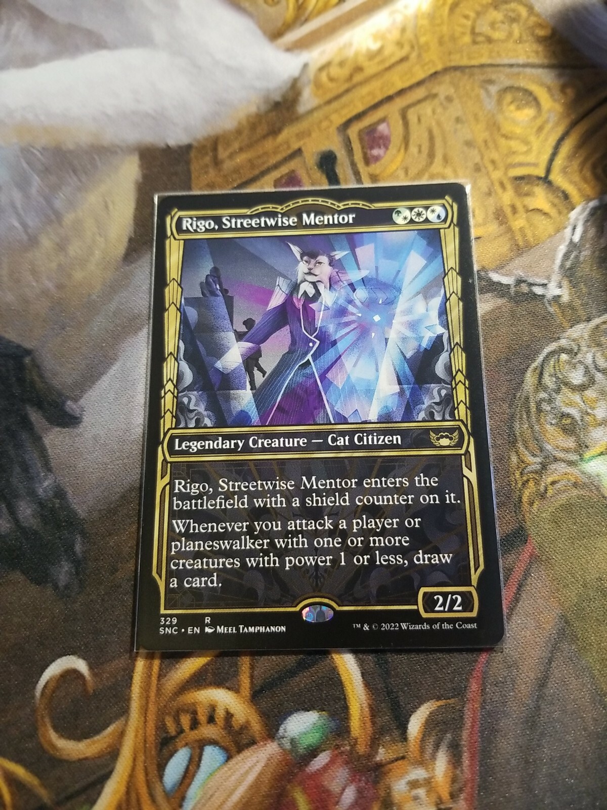 Rigo, Streetwise Mentor Showcase MTG Streets Of New Capenna - Pack ...