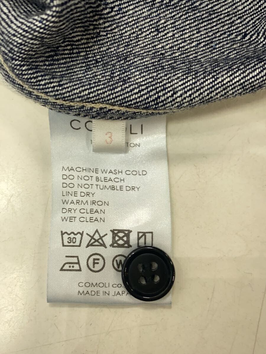 COMOLI OTHER 24SS DENIM BELTED PANTS 3 COTTON IDG Z01-03001 COMOLI OTHER 24SS DENIM BELTED PANTS 3 COTTON IDG Z01-03001