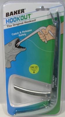 Baker Original Hookout Zinc Fishing Fish Hook Remover Catch & Release ...