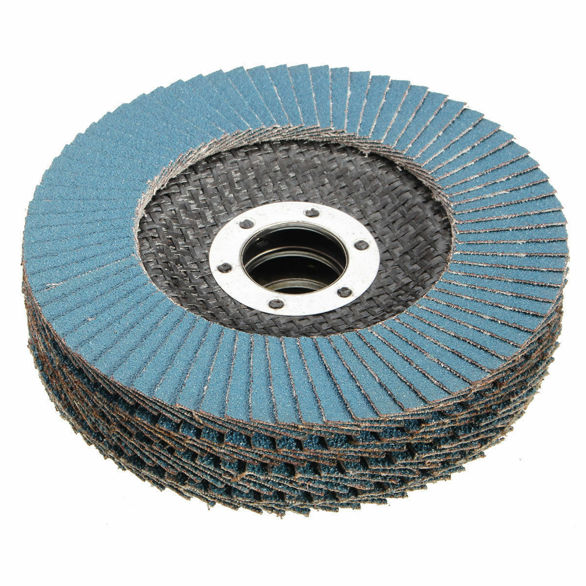 Bulk125mm Zirconia Flapper Wheel Grinding Sanding 60Grit Angle Grinder ...