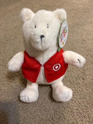Giggle Scape Target Exclusive Polar Bear Plush In Work Vest 7 Inch ...