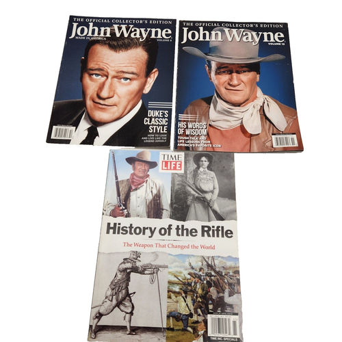 John Wayne Volumes 6&13 Time Life Magazine History Of Rifle Collectors ...