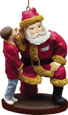 Iowa State University Cyclones Santa's Secret Ornament | eBay