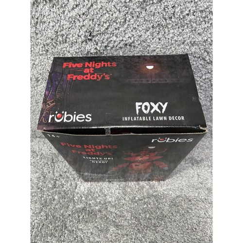 Five Nights At Freddys FOXY Inflatable 77 in Tall Animated LightsUp ...