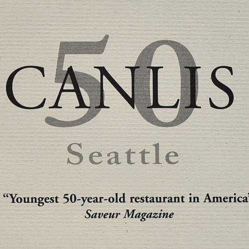 2001 Canlis Restaurant Chef Tasting Menu Aurora Avenue Seattle ...