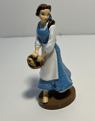Disney Princess Beauty & the Beast Belle Blue Figure Doll Toy Cake ...