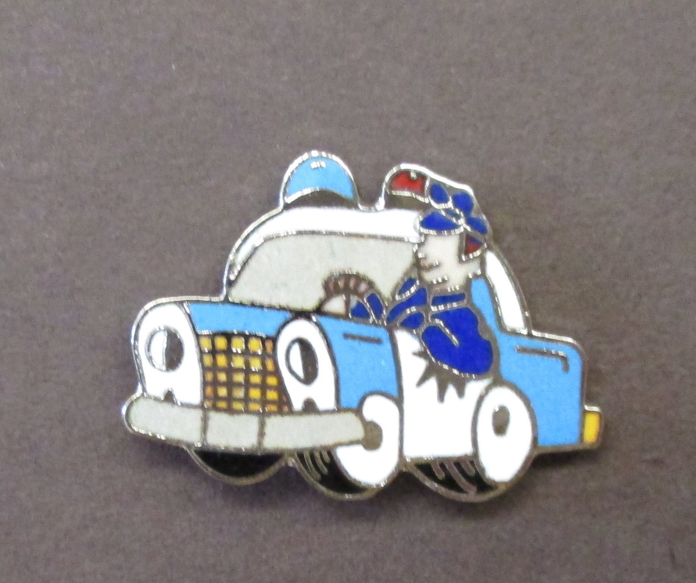POLICE CAR AND COP TIE TACK, LAPEL PIN, COMICAL | eBay