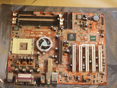 ABIT NF7 Socket 462/A Nvidia nForce2 Motherboard AGP PCI audio optical IDE FDD | eBay UK