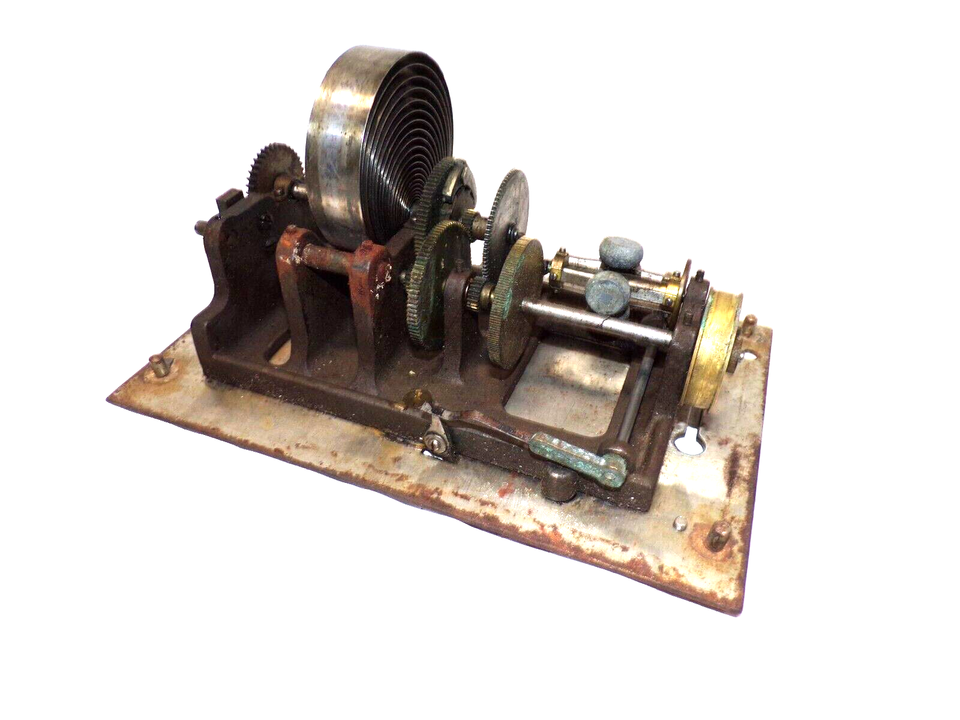 COLUMBIA MODEL A PHONOGRAPH MOTOR AND ID PLATE | eBay