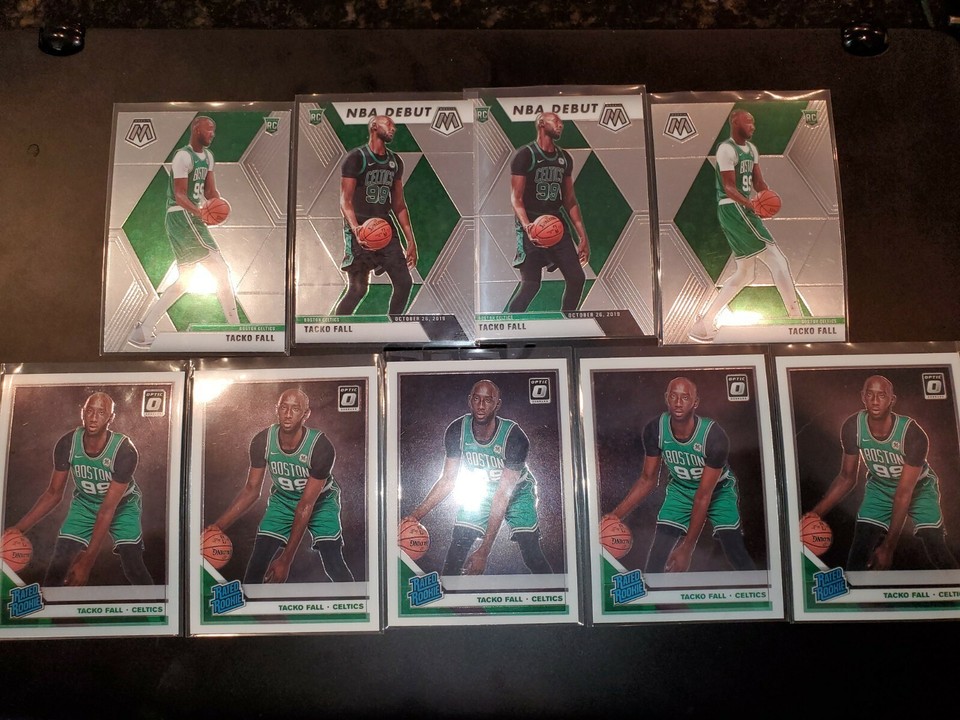 2019 Rated Rookie Tacko Fall Optic Fastbreak Silver Disco w/ LOT! (11 ...