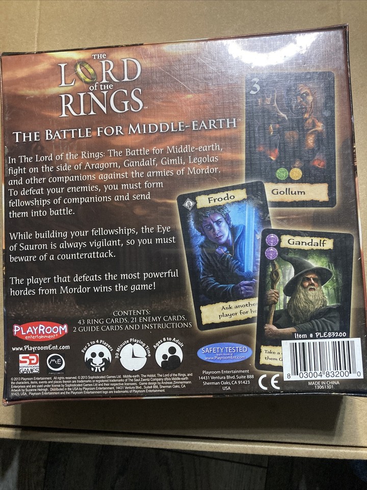 Lord of the Rings: The Battle for Middle-Earth Card Game *NEW* * | eBay