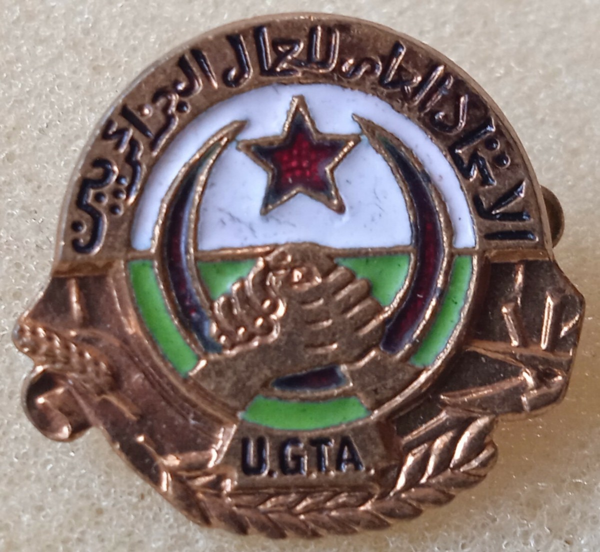 Logotipo De Ugta Argelia