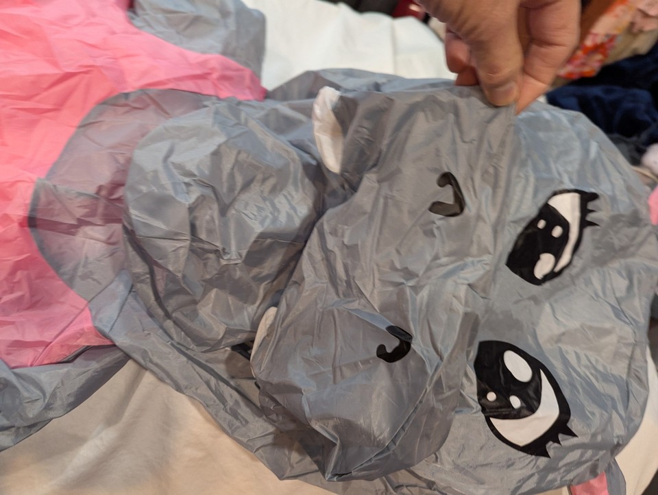 Dancing Ballerina Hippo Kids 7-10 Inflatable Costumes, Fullbody ...