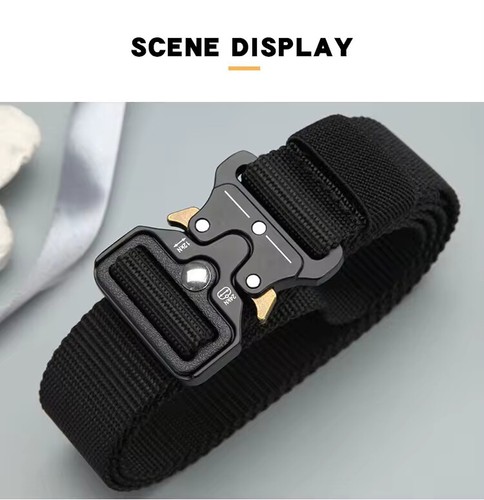 New Casual Military Tactical Army Adjustable Quick Release Belts Pants ...