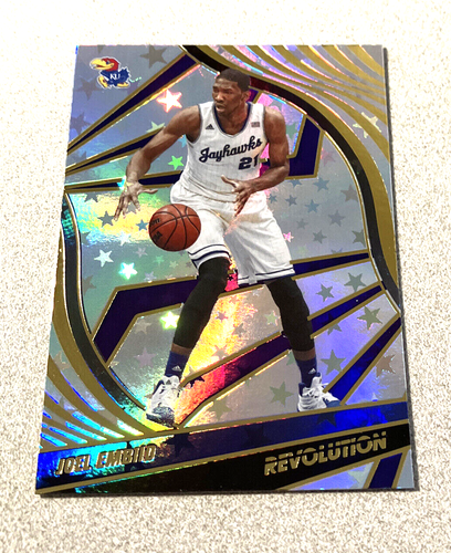 2022 Panini Chronicles Revolution Draft Astro #65 Joel Embiid Kansas ...