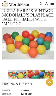 Mcdonalds Play Place Ball Pit