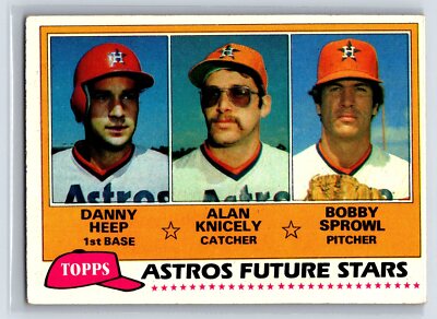 1981 Topps #82 Future Stars Danny Heep Houston Astros RC | eBay