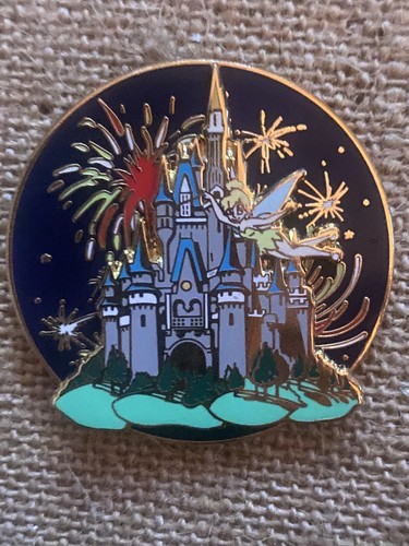 Disney 2006 Tinkerbell Cinderella"s Castle Fireworks (Spinner) Pin | eBay