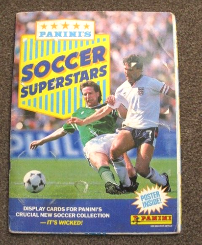 Panini Soccer Superstars. 1988 Football Sticker Album. Part-Complete ...