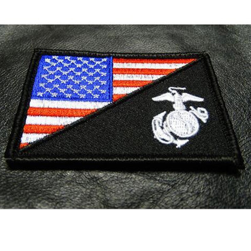 AMERICAN USA FLAG MARINE US NAVY SEALS USA FLAG ARMY HOOK&LOOP PATCH FULLCOLOR | eBay