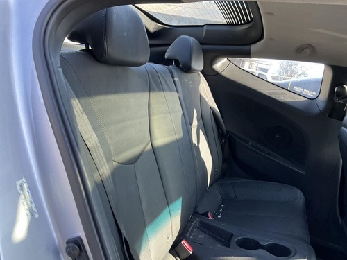 Rear 60/40 Split Bench Seat Black Leather Second Row Fits 2013 VELOSTER ...
